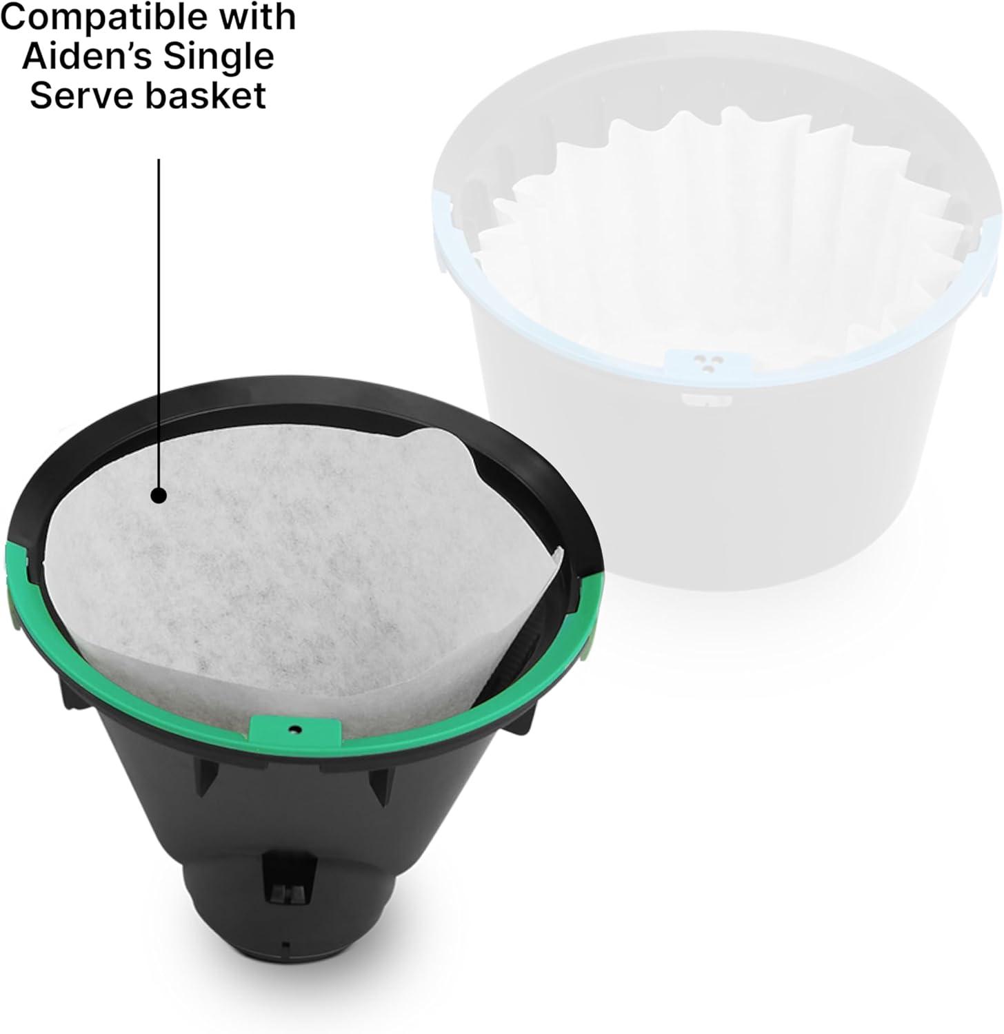 Fellow Aiden Cone Single Brew Filters (Set of 40) – polybag - Fellow ...